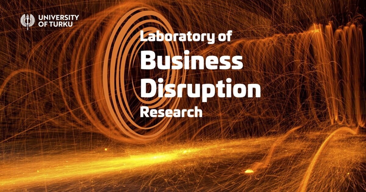 New director for the disruption lab | University of Turku