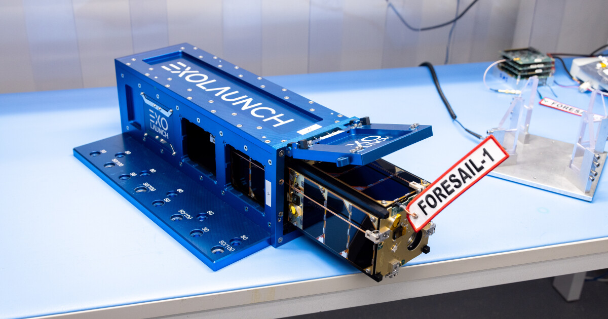 Finland's first science satellite, Foresail-1, is ready for space ...