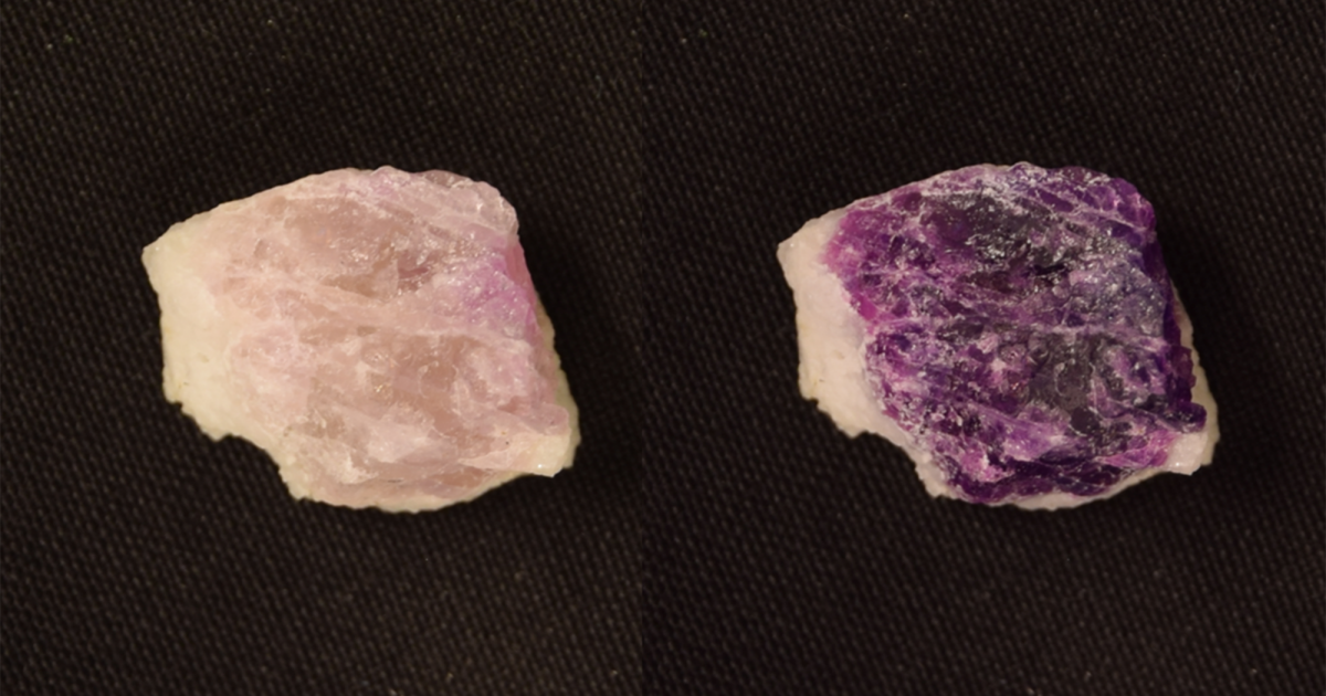 Natural Mineral Hackmanite Can Change Colour Almost Indefinitely ...